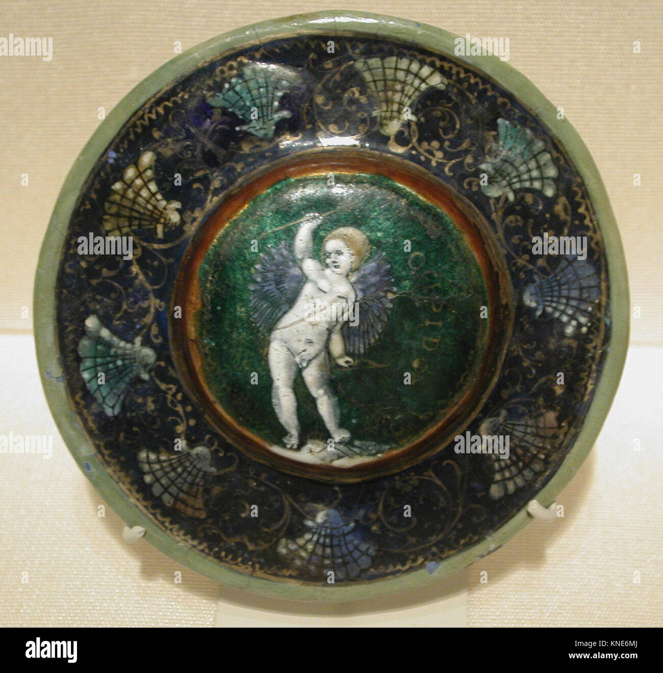 This bit boss is a metal component of a bridle or harness system ...