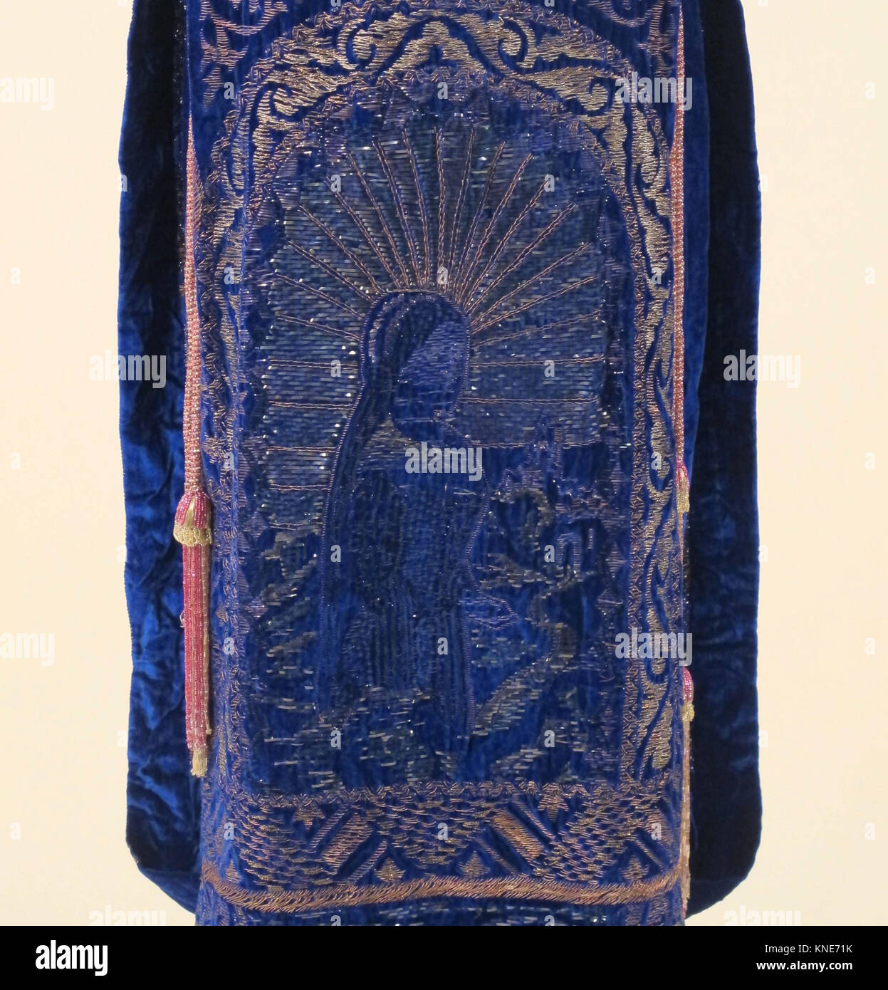 This evening dress is an example of formal attire, represented in ...