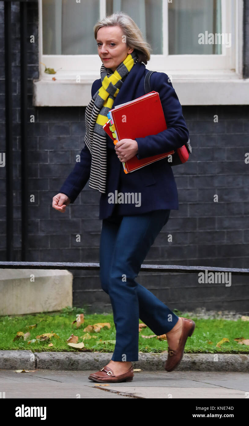 Elizabeth Truss MP, Chief Secretary to the Treasury walks arrives at 10 ...