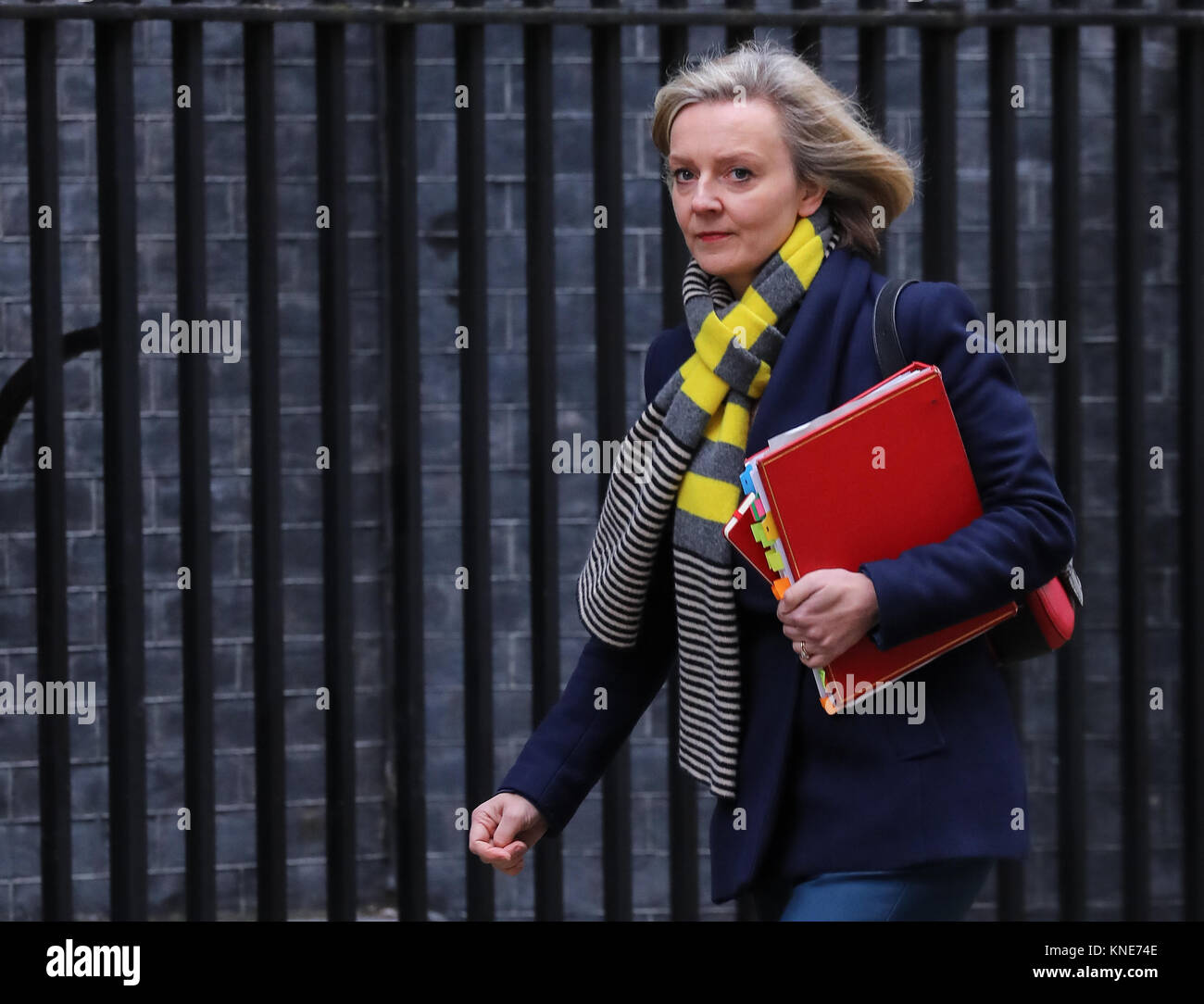 Elizabeth Truss MP, Chief Secretary to the Treasury walks arrives at 10 ...