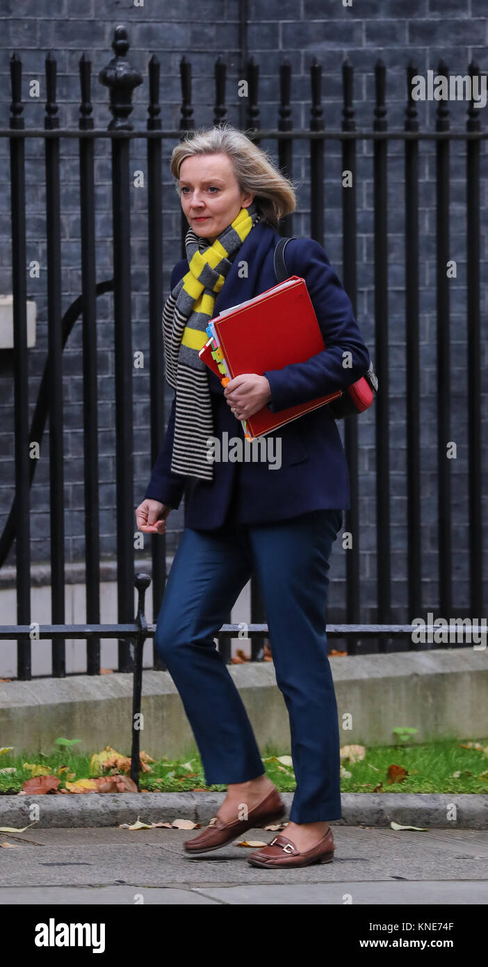 Elizabeth Truss MP, Chief Secretary to the Treasury walks arrives at 10 ...