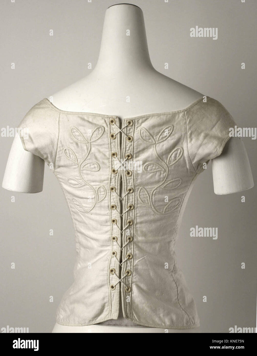This historical corset demonstrates the design, structure, and ...