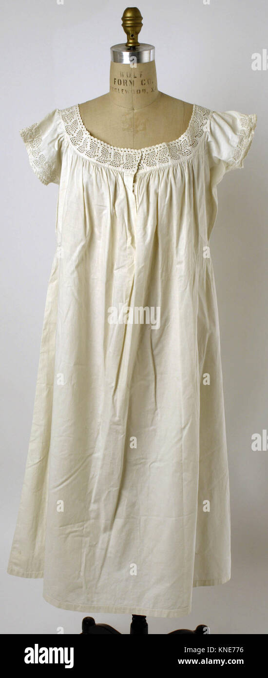 This chemise is a historical European undergarment made of lightweight ...