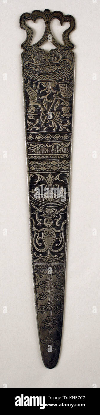 This busk, an item of historical dress, was used in corsetry to stiffen ...