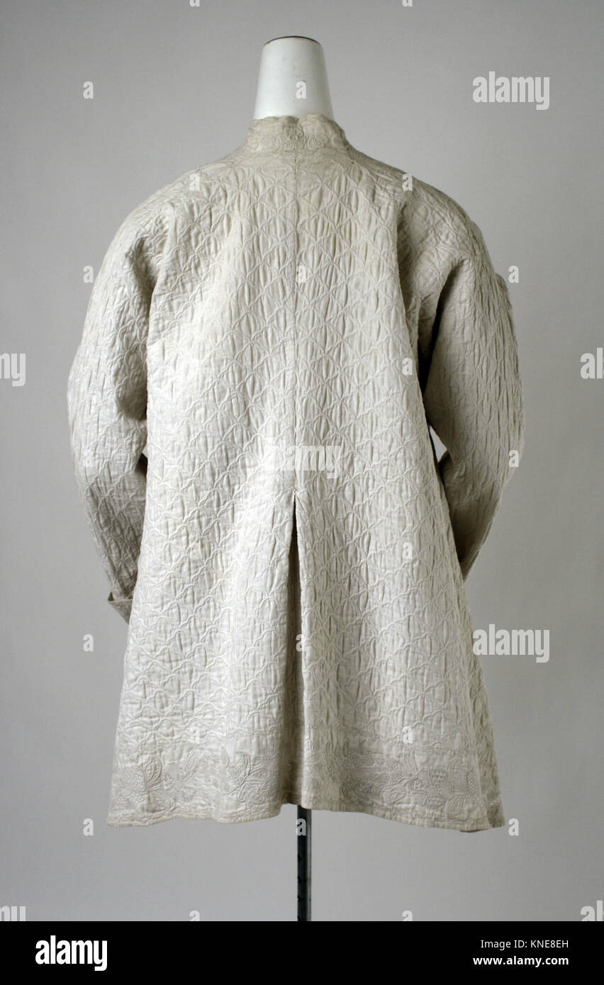 This dressing jacket, cataloged under MET 1988.197 B 90482, is a fine ...