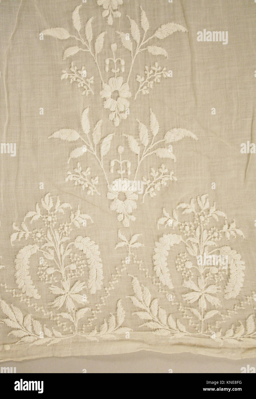 This preserved dress from the museum collection reflects period fashion ...