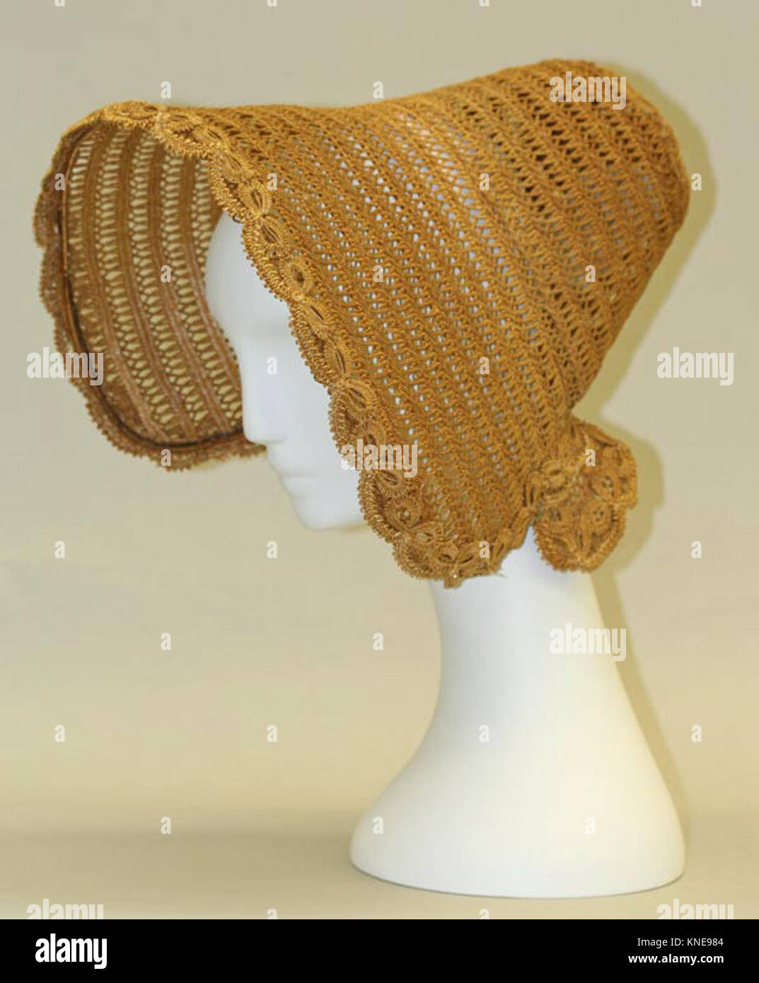 This bonnet represents traditional fashion, crafted with attention to ...