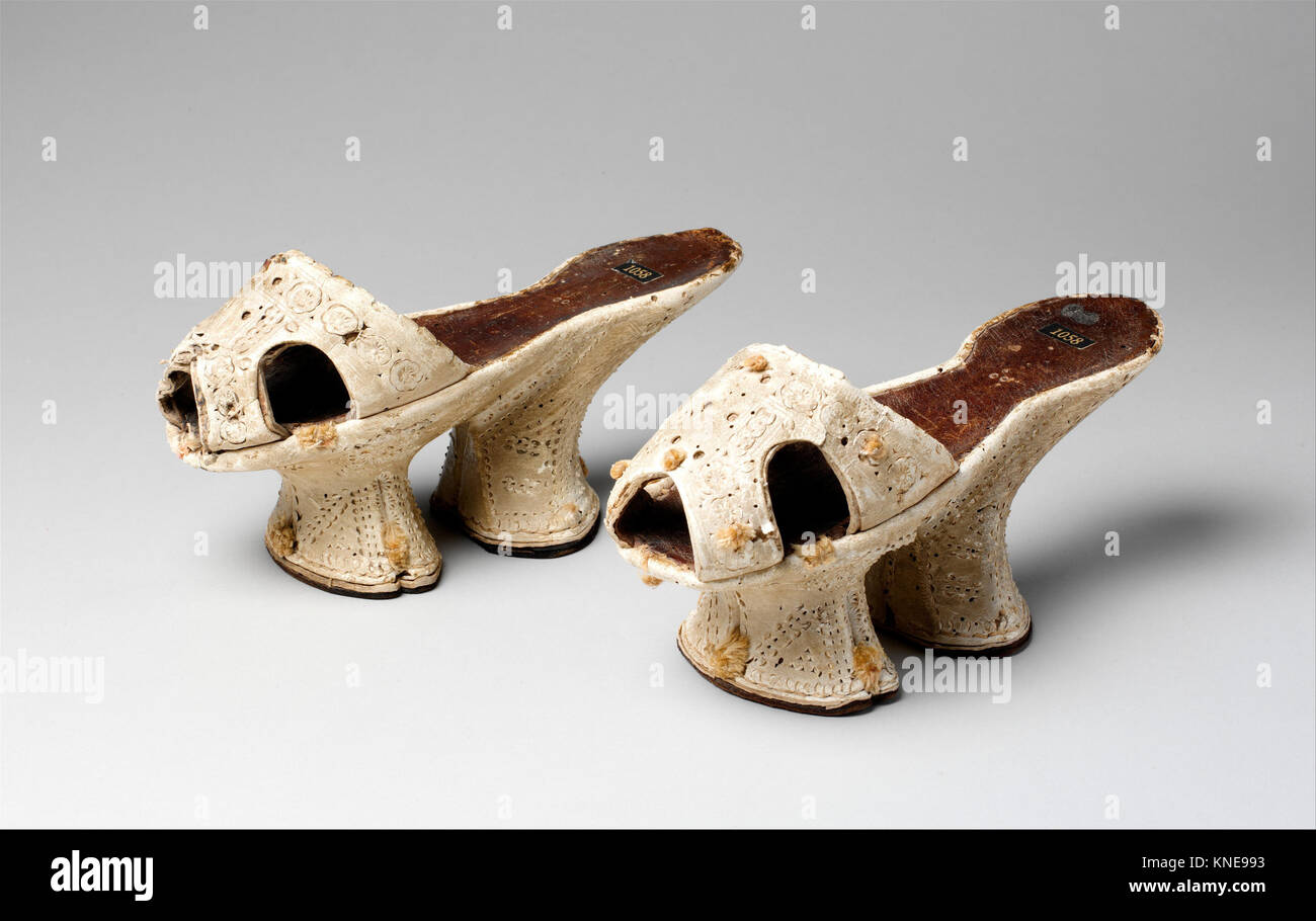 Chopines, part of The Metropolitan Museum of Art's collection, are ...