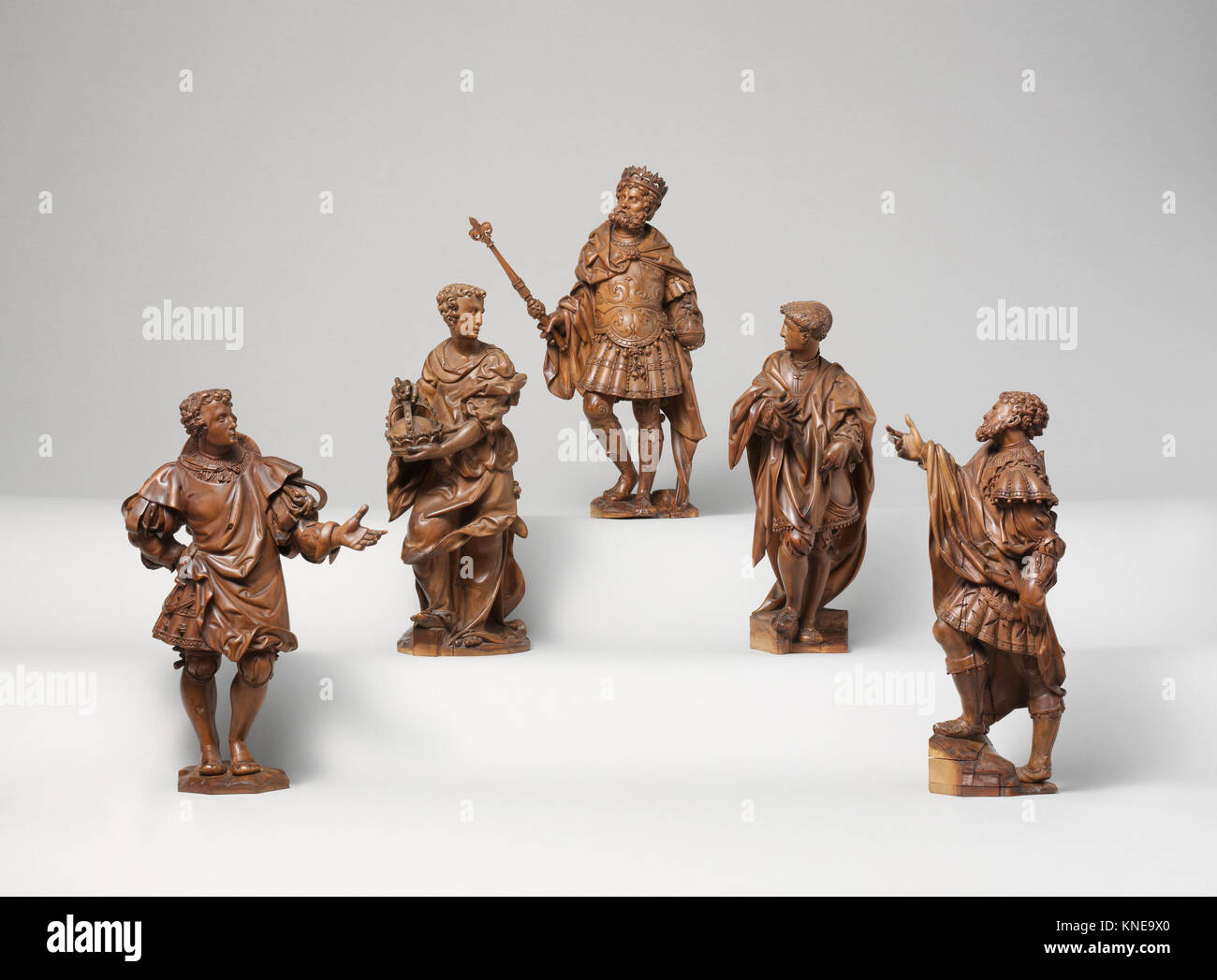 A group of statuettes from the MET collection, showcasing small-scale ...