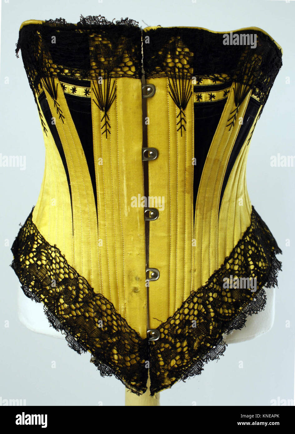 This historical corset illustrates fashion trends and clothing ...