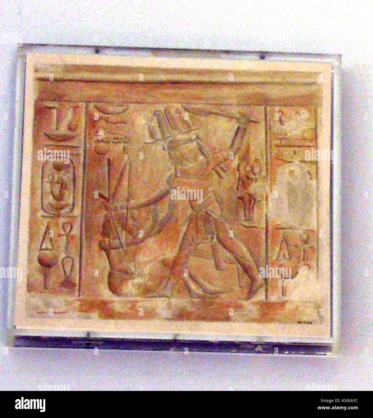 This scene from the Tomb of Amenemhat Surer portrays Amenhotep III ...