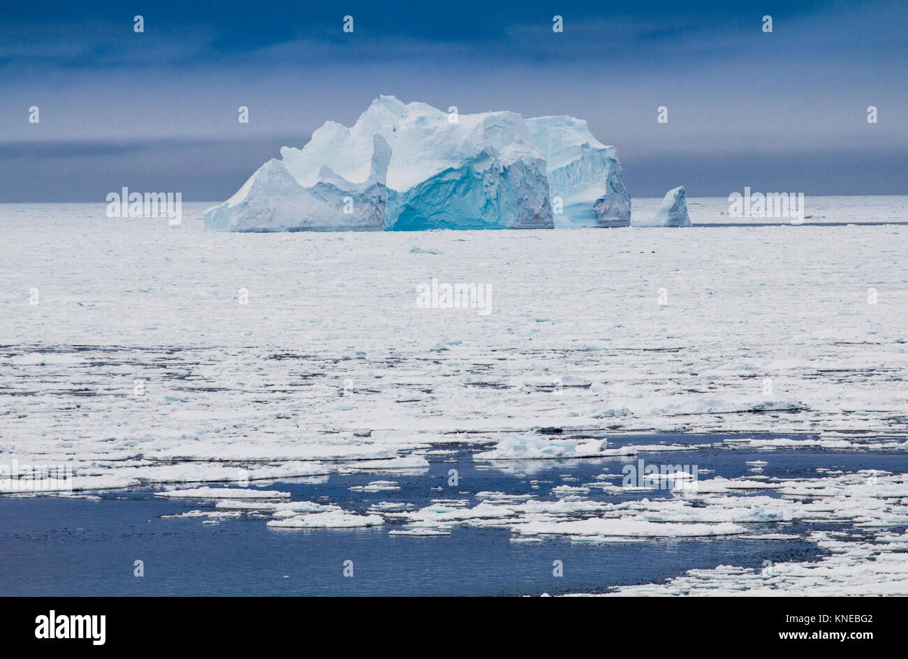 Blue colored iceberg in Antarctica (Weddell Sea Stock Photo - Alamy