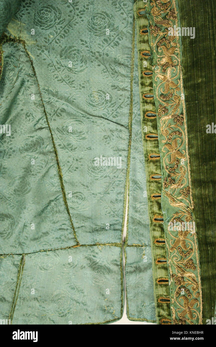 This doublet, a close-fitting garment, illustrates 16th-century ...