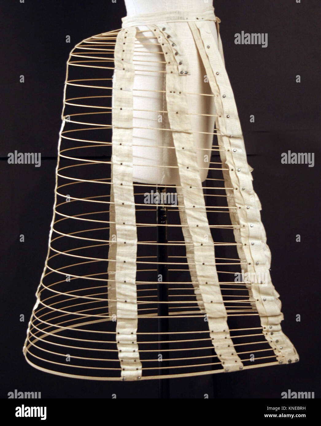This crinoline is an example of the voluminous undergarments worn in ...