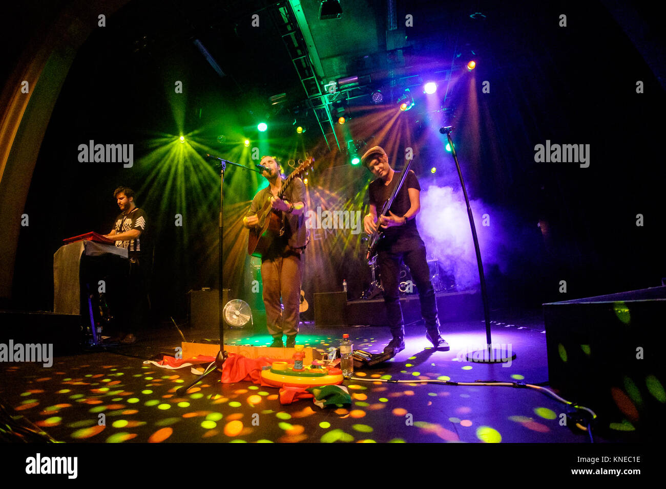 The South African singer, songwriter and musician Jeremy Loops performs ...