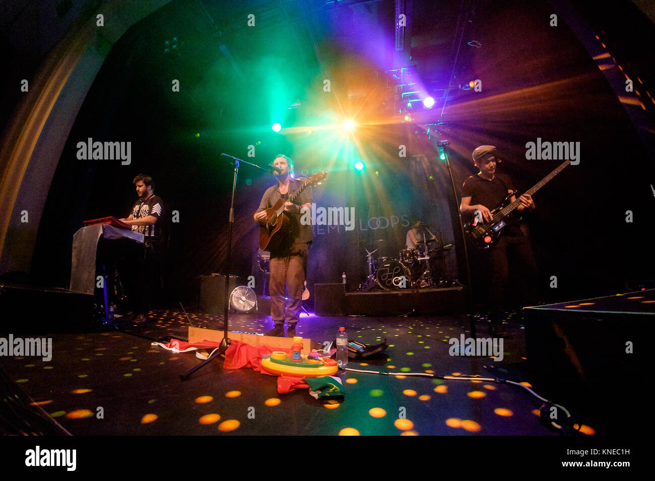 The South African singer, songwriter and musician Jeremy Loops performs ...