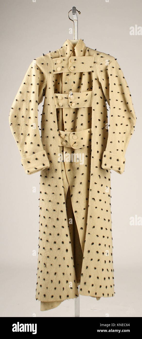 This dressing gown is a piece of vintage fashion, featuring luxurious ...