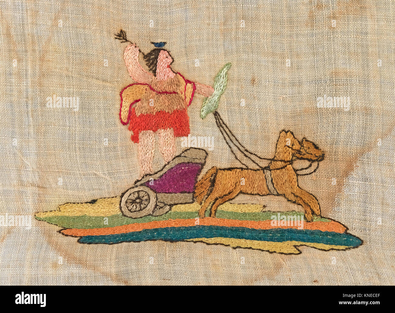 This handkerchief showcases intricate design and fine craftsmanship ...