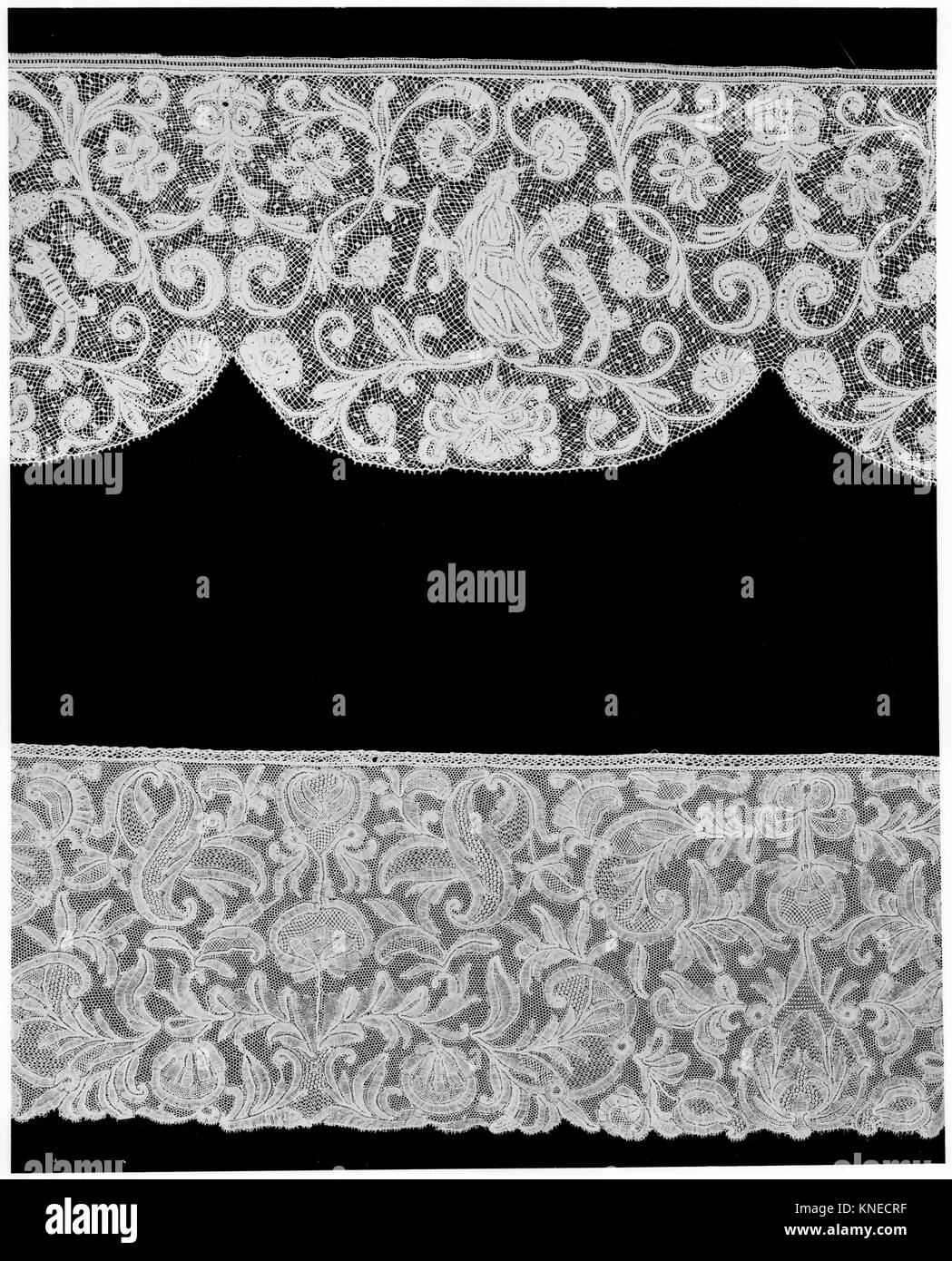 This historical fragment shows period-specific materials, craftsmanship ...