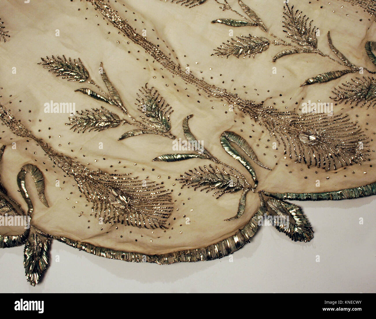 An evening dress from the collection of the Metropolitan Museum of Art ...