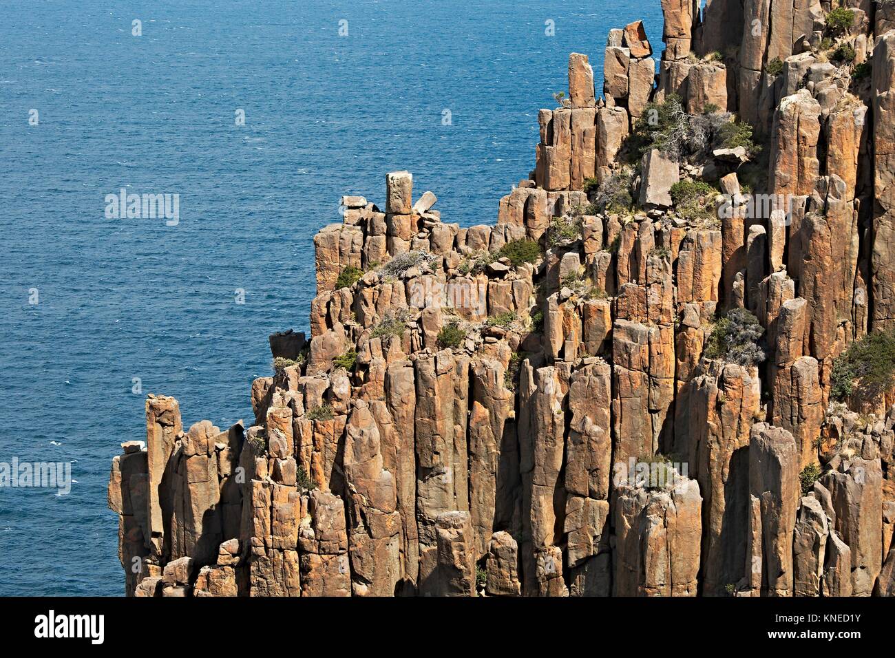 Rugged coastline cliffs Stock Photo - Alamy
