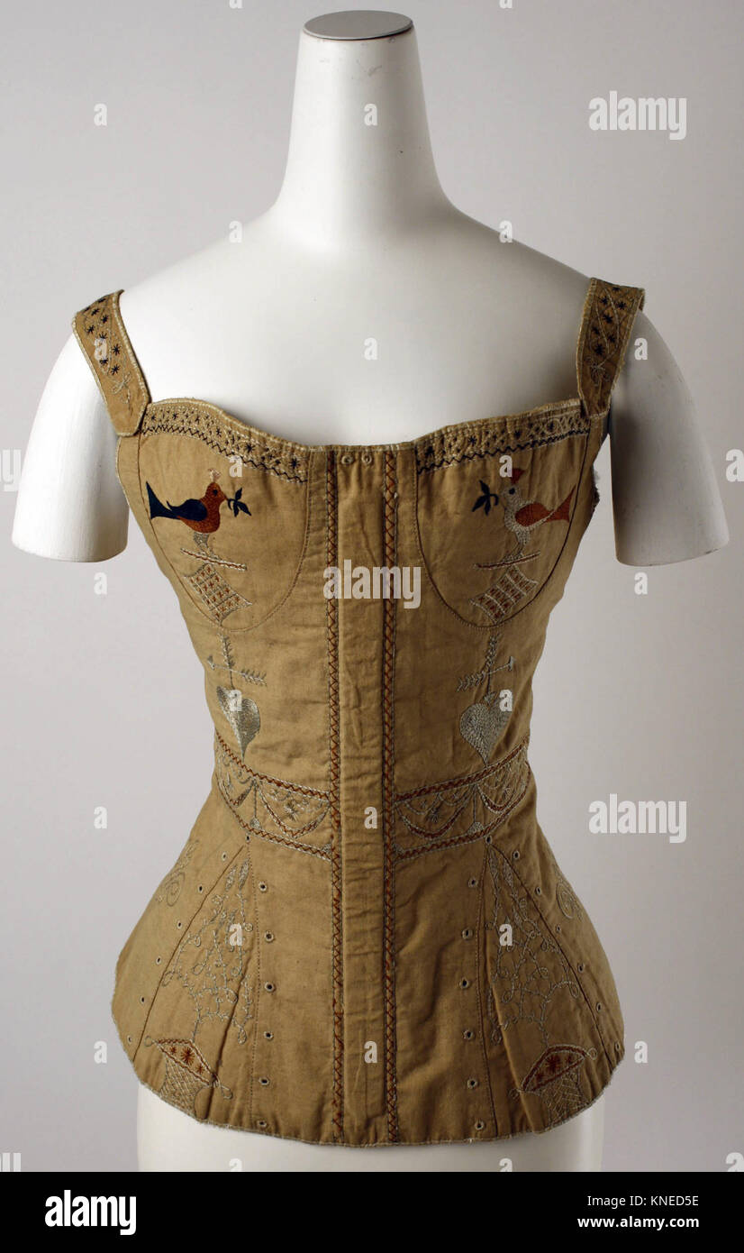 Corset MET 2000.479 F 81981 Stock Photo - Alamy