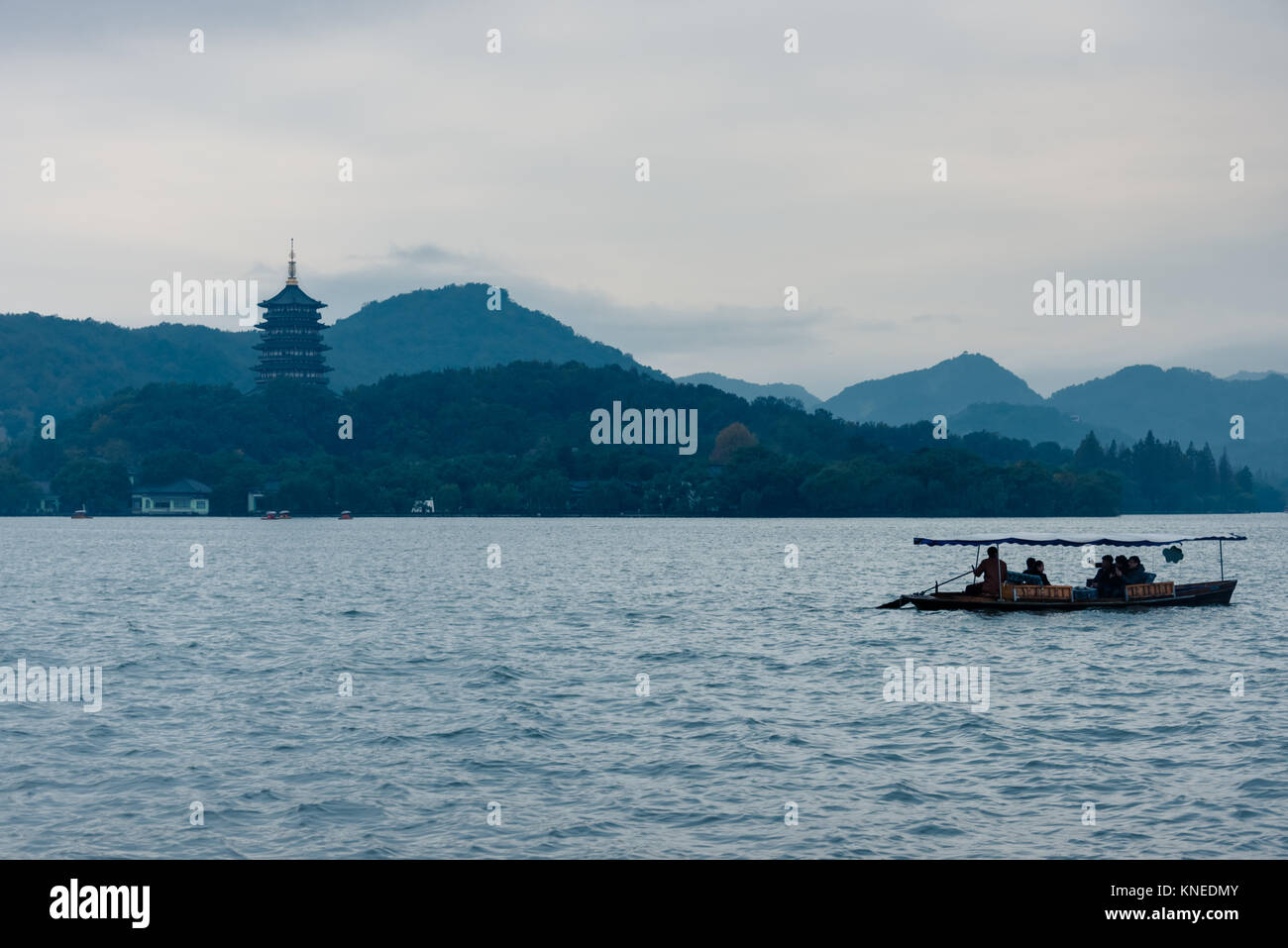 view in Wuxi Lihu natural park of China Stock Photo - Alamy