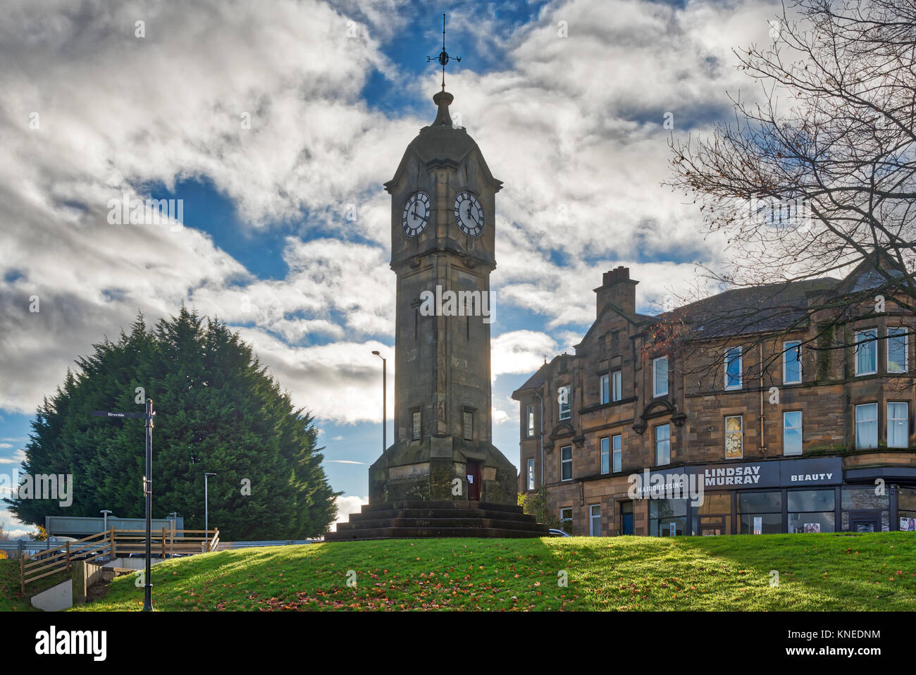 Wallace monument sunrise hi-res stock photography and images - Alamy