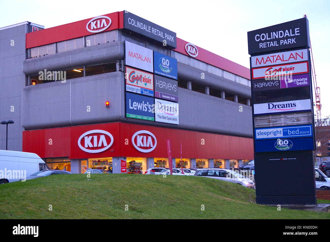 Kia Car Dealership in Colindale, Edgeware, London, England, United ...