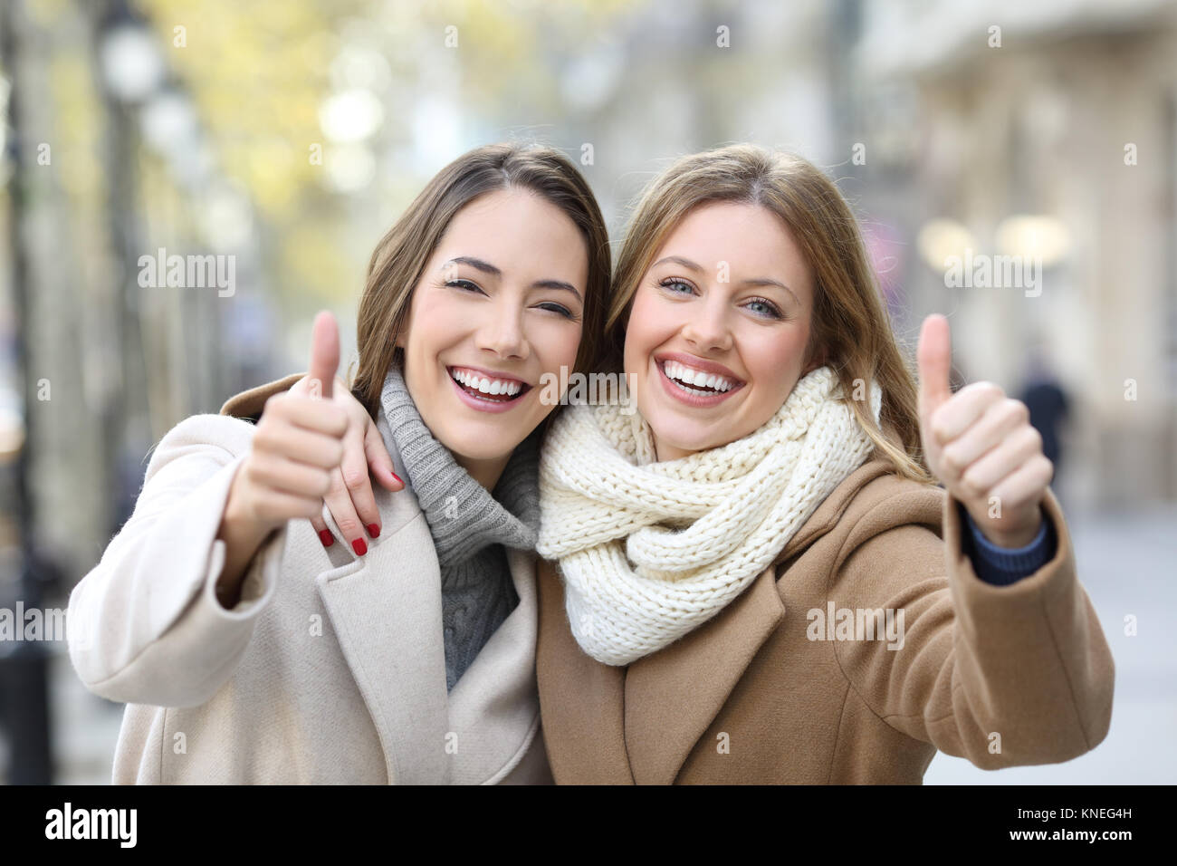 Portrait two coats hi-res stock photography and images - Alamy