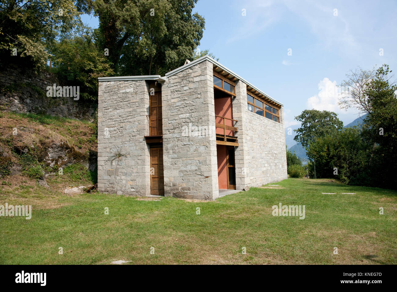 Artist home on Isola Comacina Island, Lake Como, Italy - August 2011 ...
