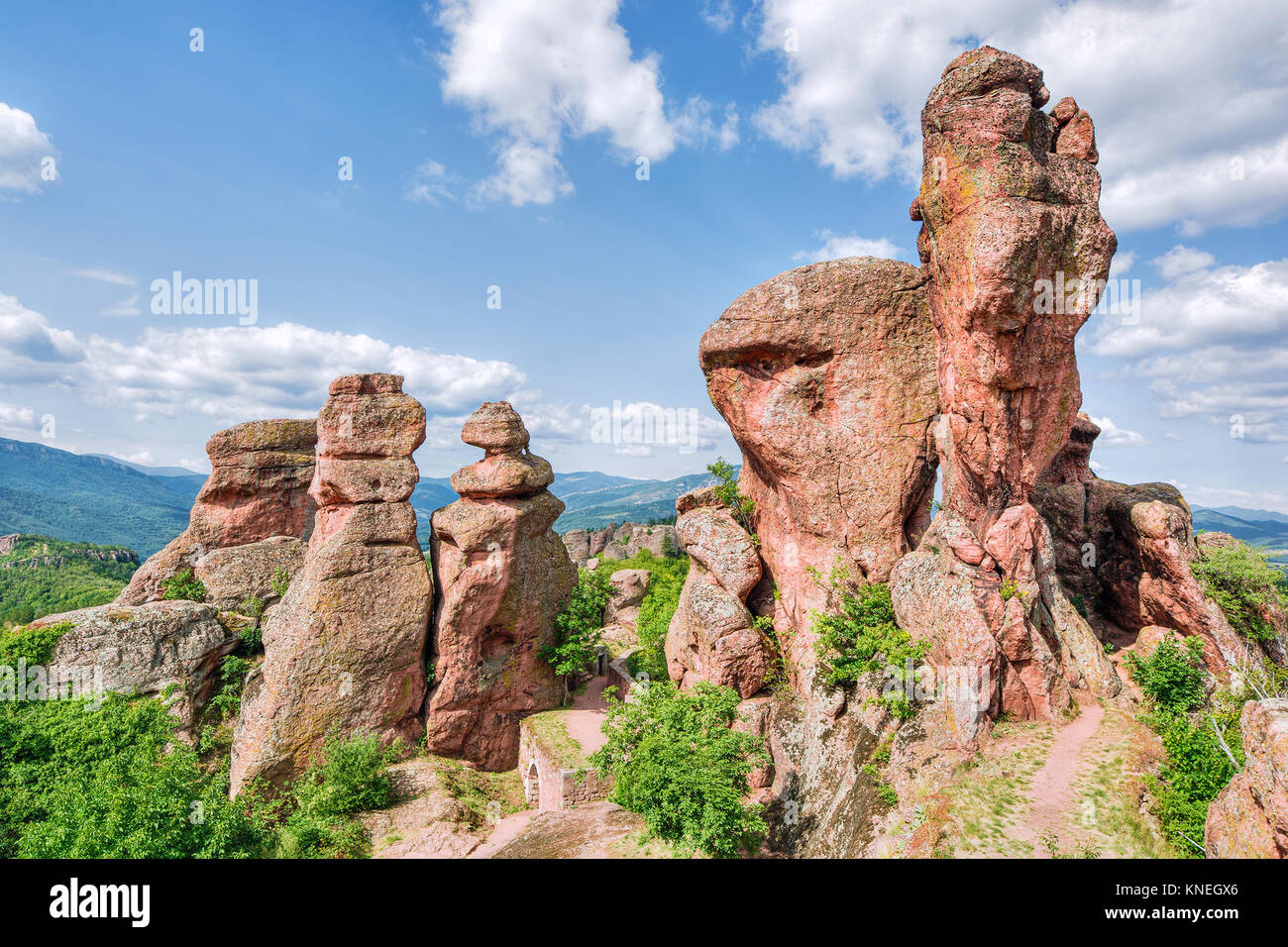 Rock formations, Belogradchik, Bulgaria Stock Photo - Alamy