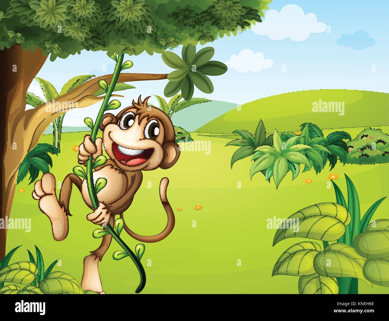 Jungle Monkey Hanging