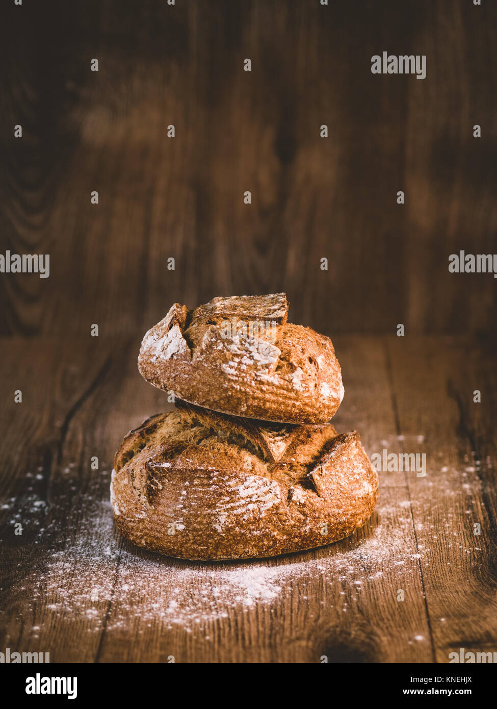 Two loaves of bread hi-res stock photography and images - Alamy