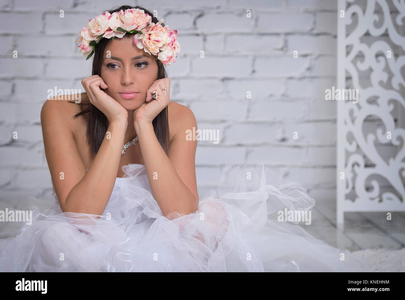 Thoughtful person in nature hi-res stock photography and images - Alamy