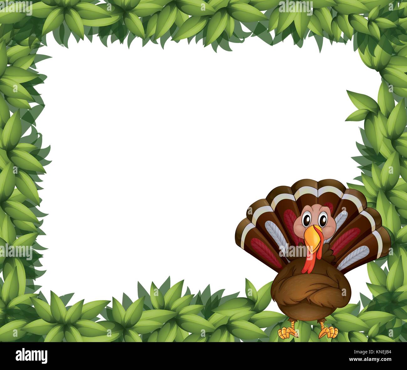 Turkeys Clipart Border