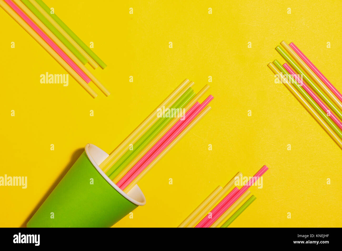 Birthday party background. Celebration concept. Flat lay Stock Photo ...