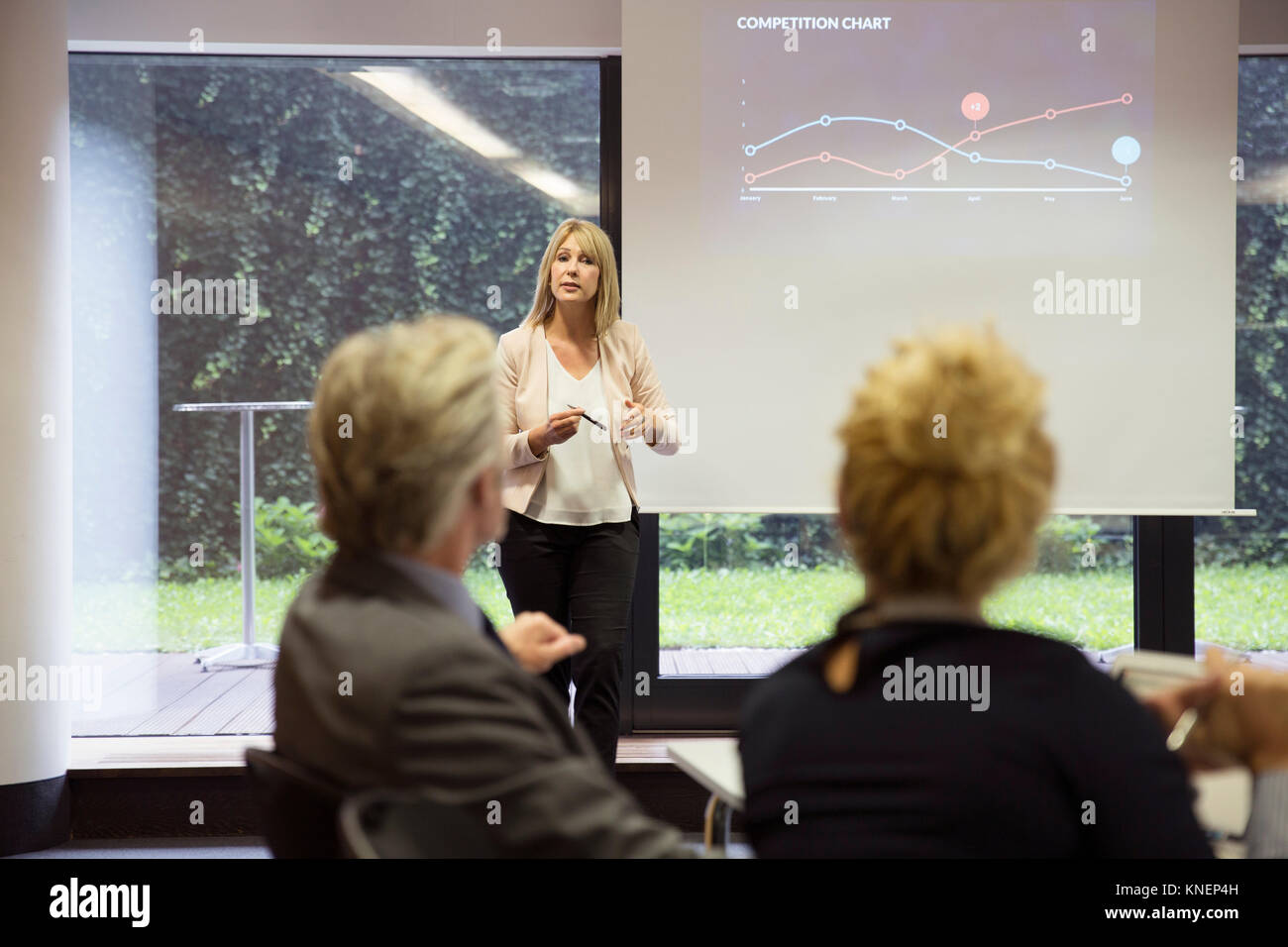 Interior conference room projection screen hi-res stock photography and ...
