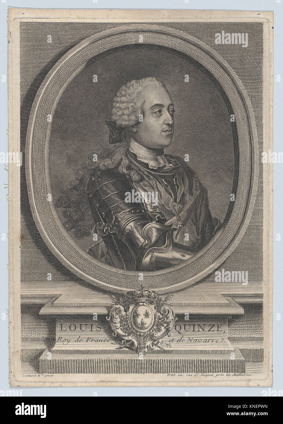 Louis xv portrait liotard hi-res stock photography and images - Alamy
