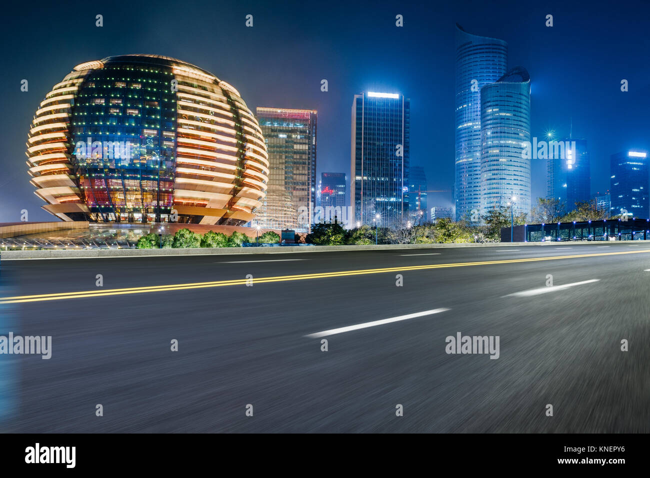 Traffic road in downtown of Shenzhen,China Stock Photo - Alamy