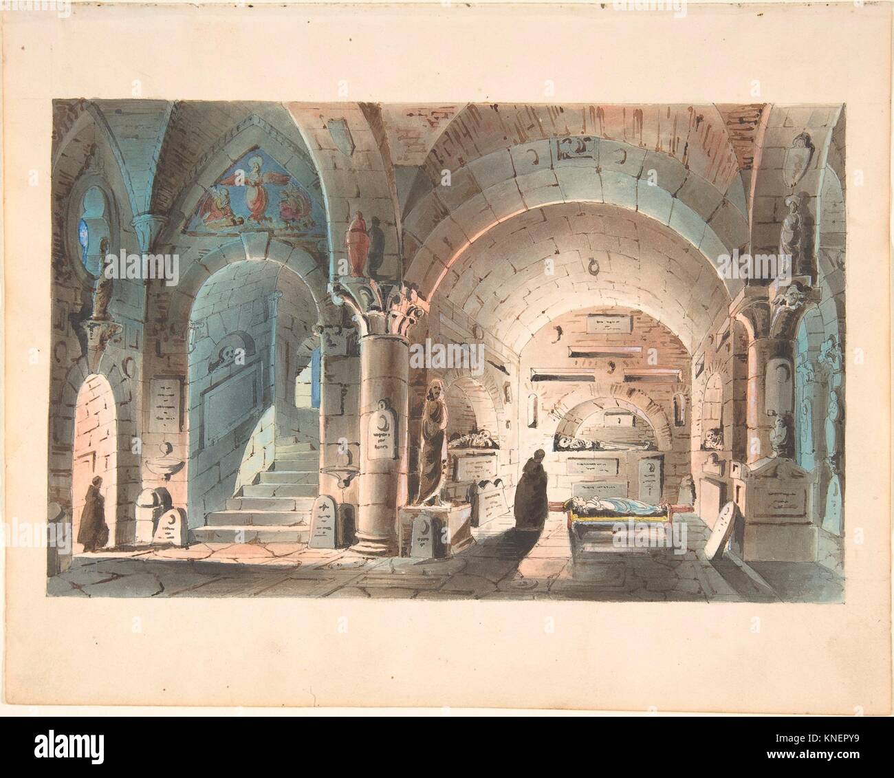 Italian crypt hi-res stock photography and images - Alamy