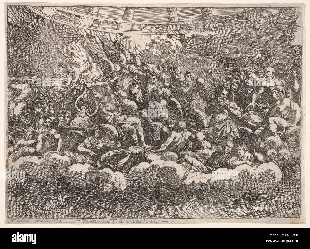 Mythological horse with clouds hi-res stock photography and images - Alamy