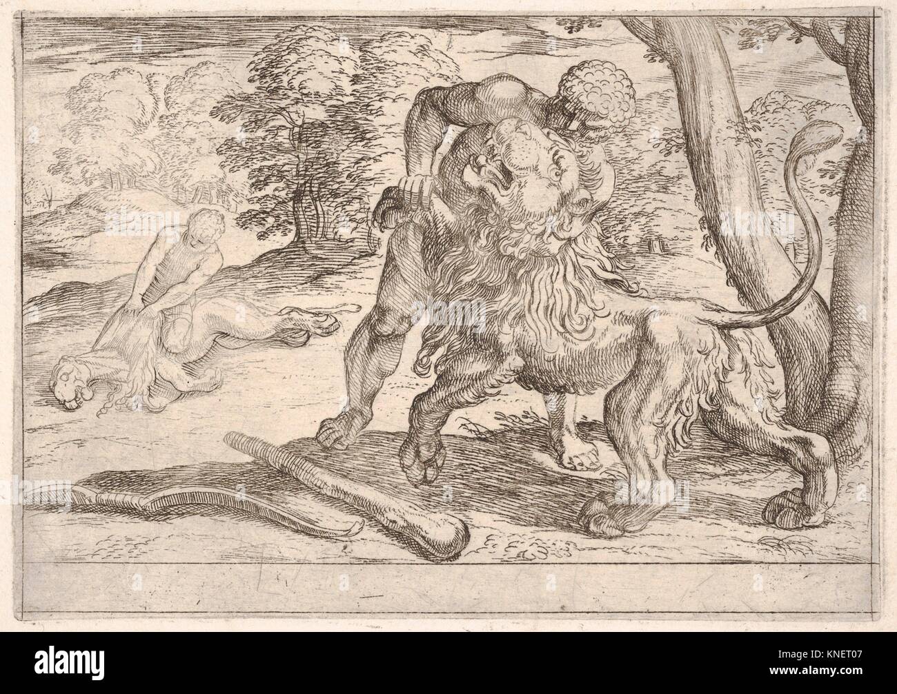 Hercules lion skin hi-res stock photography and images - Alamy