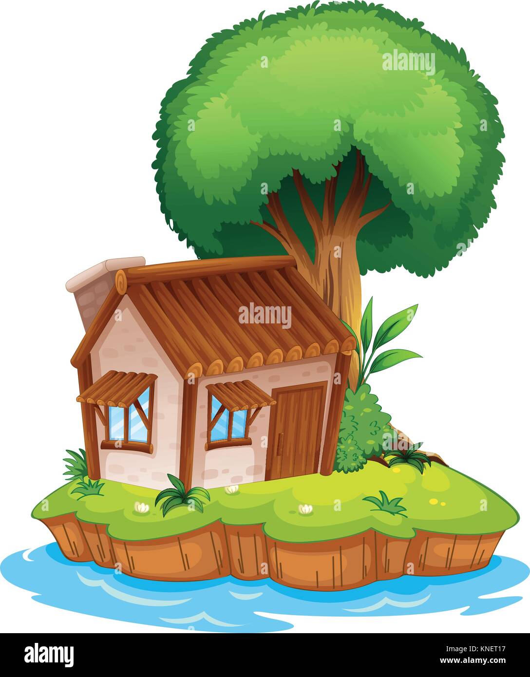 Together island Stock Vector Images - Alamy