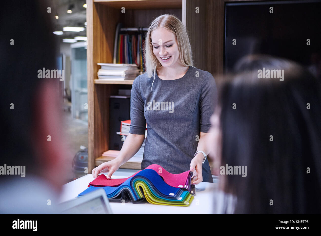 Textile samples hi-res stock photography and images - Alamy