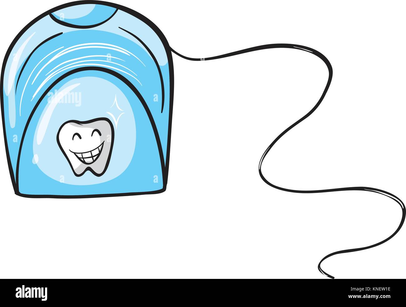 Dental Floss Drawing