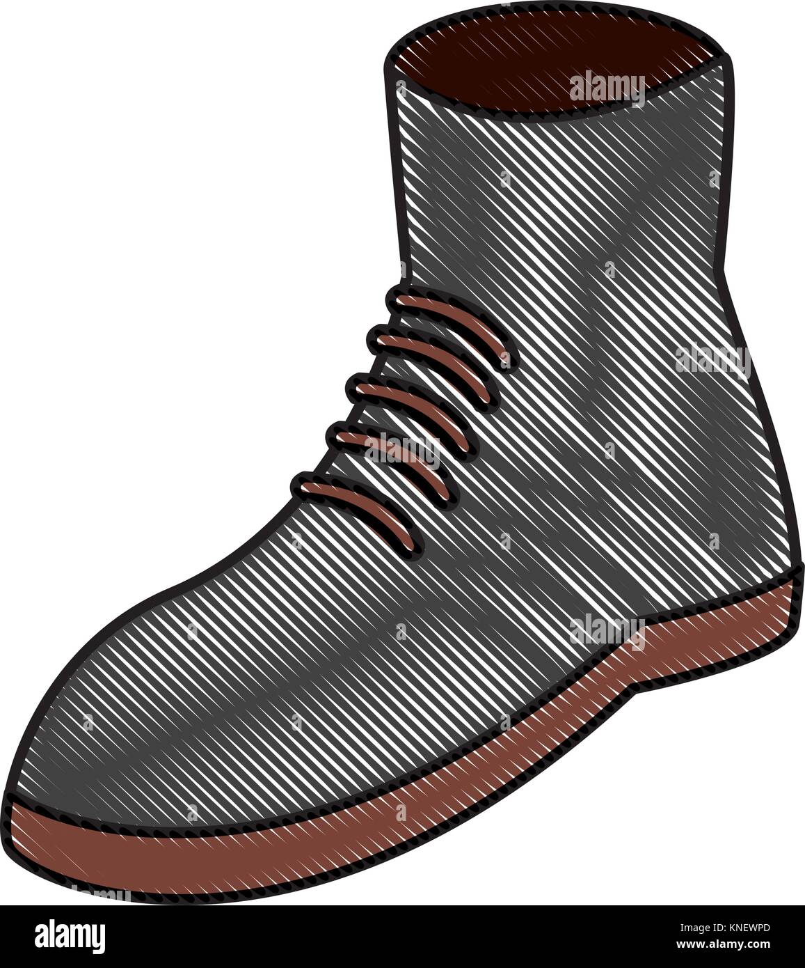 Winter boot isolated Stock Vector Image & Art - Alamy