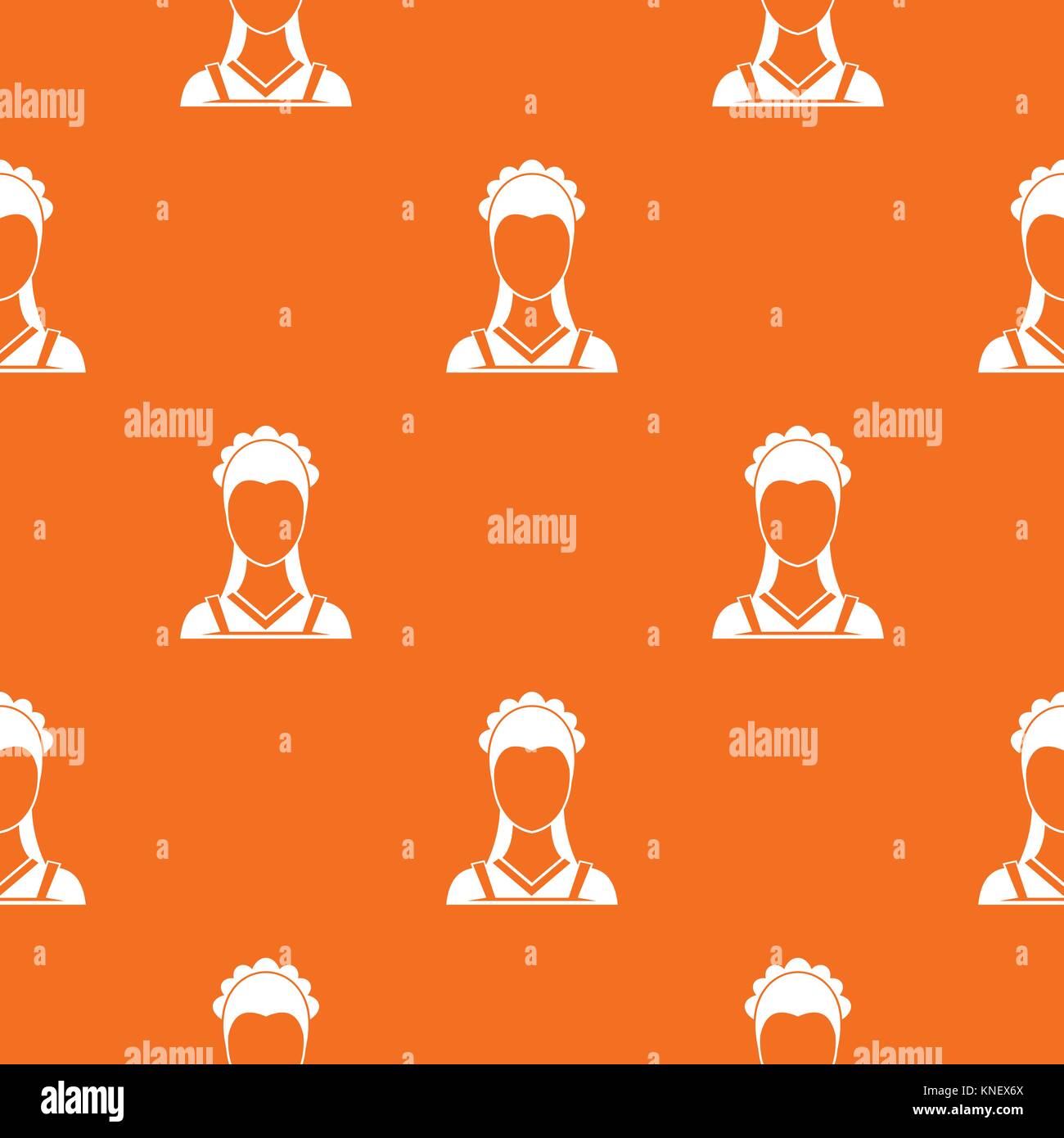Maid pattern seamless Stock Vector Image & Art - Alamy