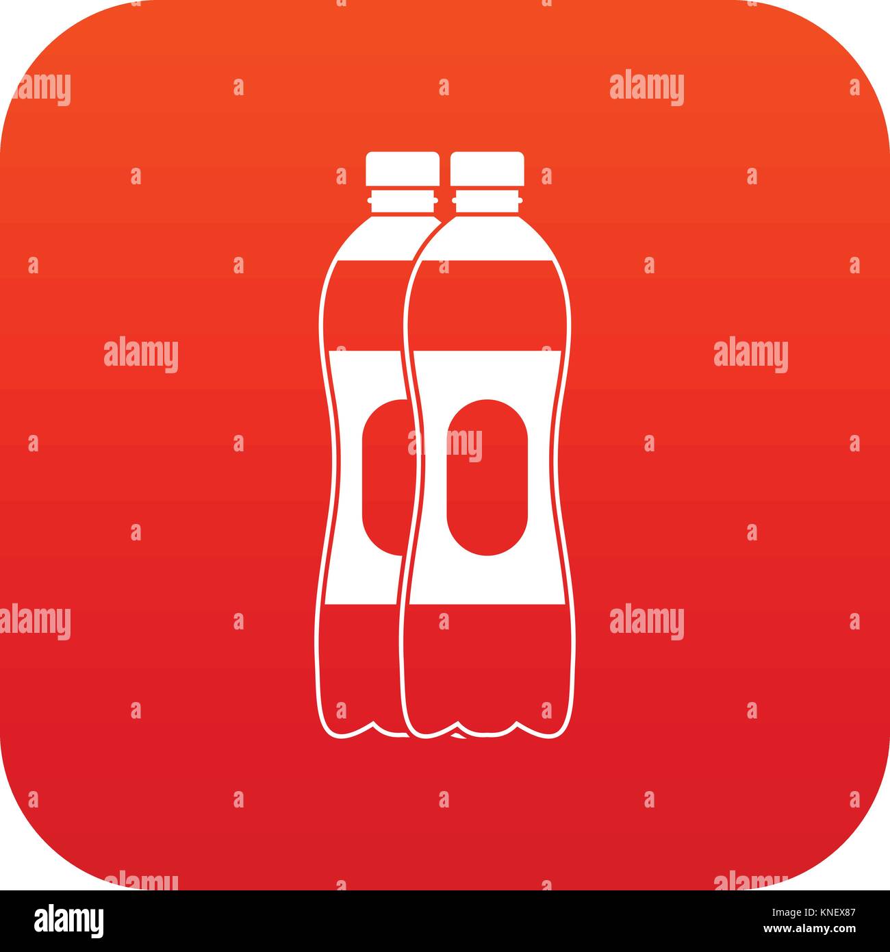 Two bottles mineral water Stock Vector Images - Alamy