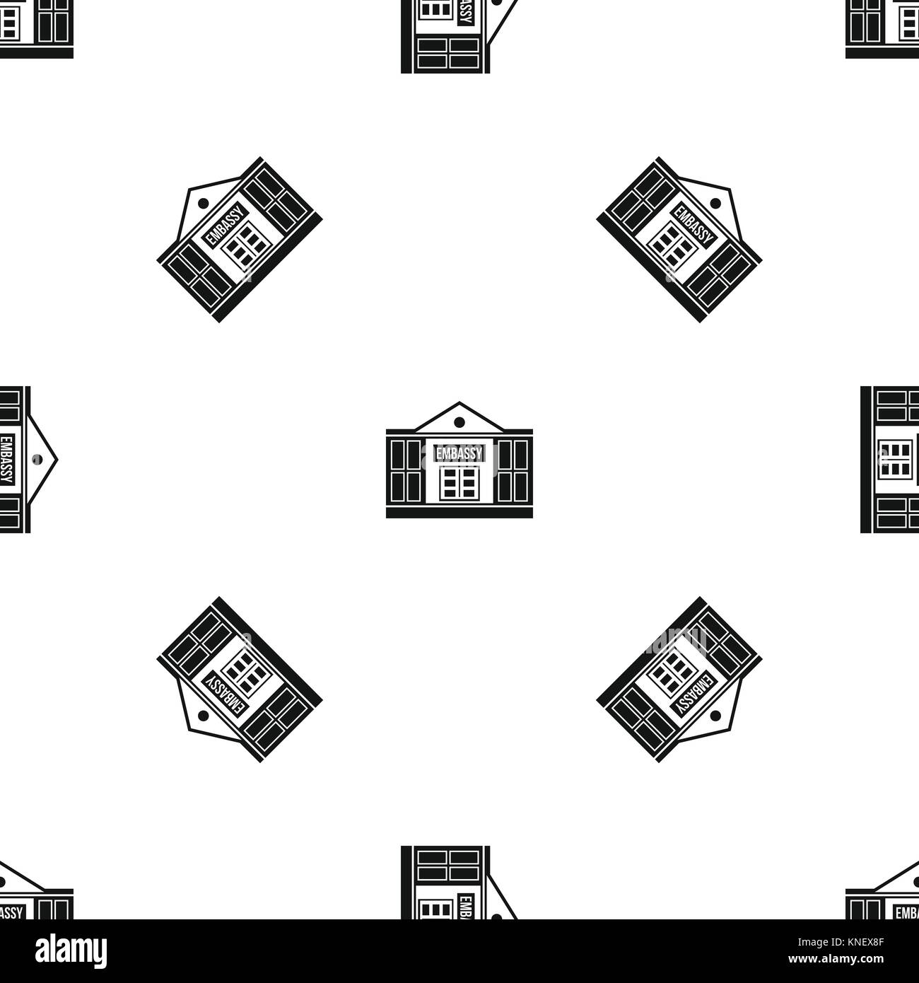 Embassy pattern seamless black Stock Vector Image & Art - Alamy